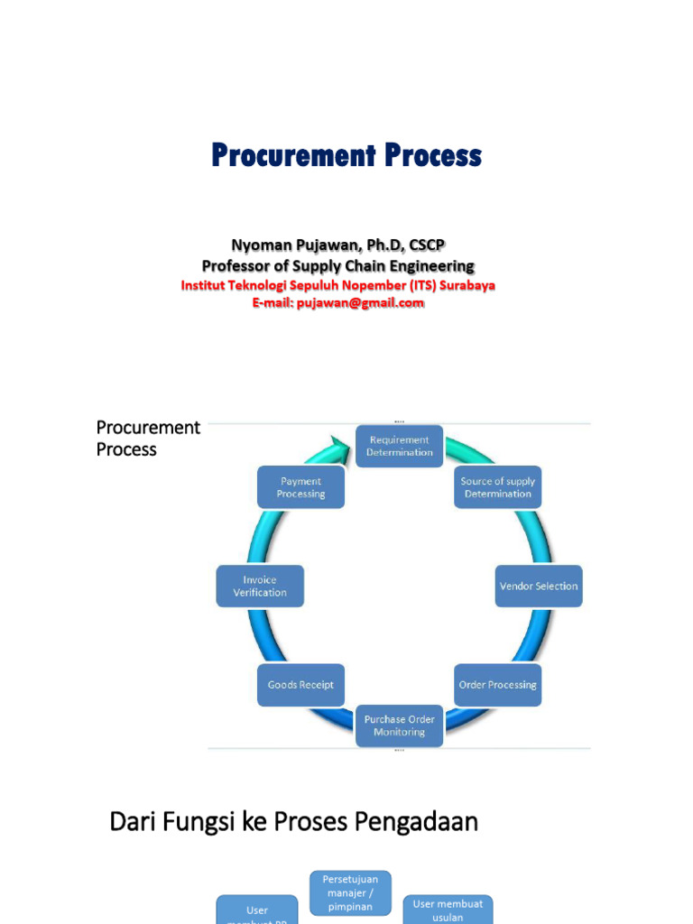 Wk. 4 - Procurement Process | PDF