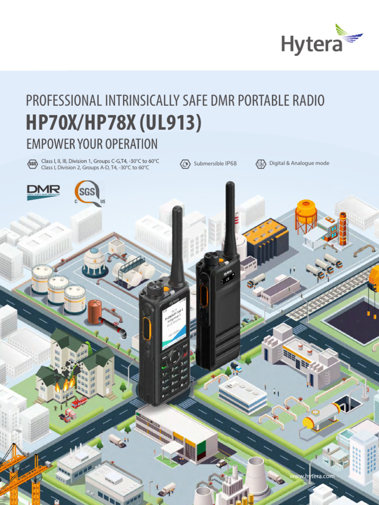 HP7+UL913 DMR+Intrinsically+Safe+Digital+Radio Brochure | PDF | Very ...