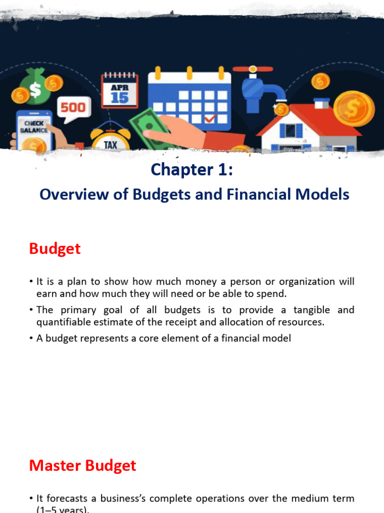 Unit 1 Fin Modeling | PDF | Valuation (Finance) | Budget