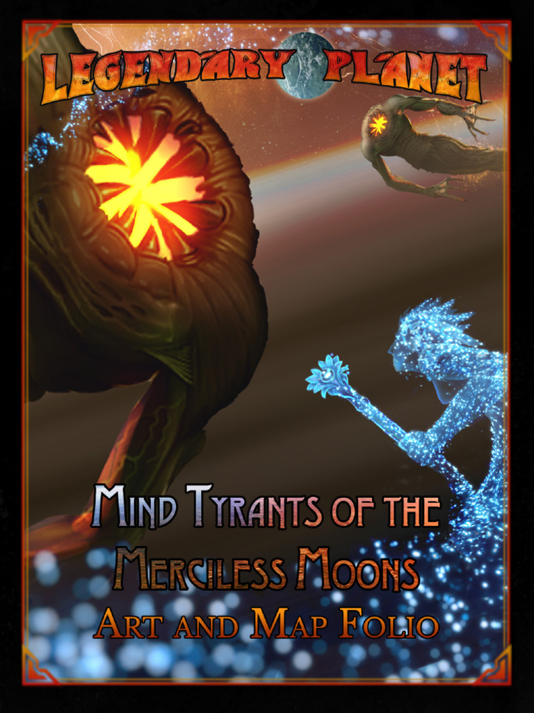 Legendary Planet AP Part 06 - Mind Tyrants of The Merciless Moons - Art ...