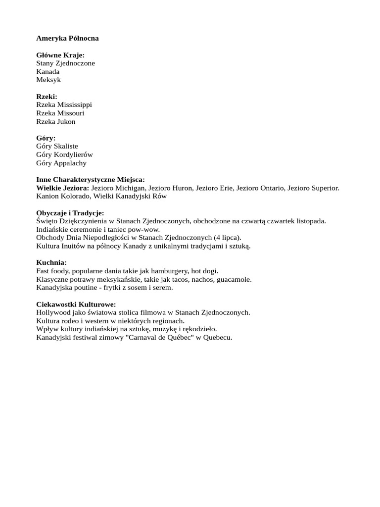 Do Druku o Kontynentach | PDF