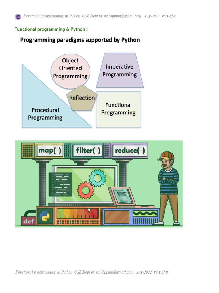 Functionalprogramminginpython 26aug2022 Pdf Parameter Computer Programming Anonymous