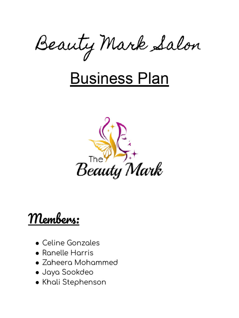 Business Plan CW | PDF | Cosmetics | Business