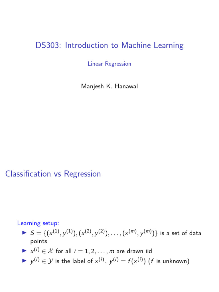 LR1 | PDF | Dependent And Independent Variables | Mean Squared Error