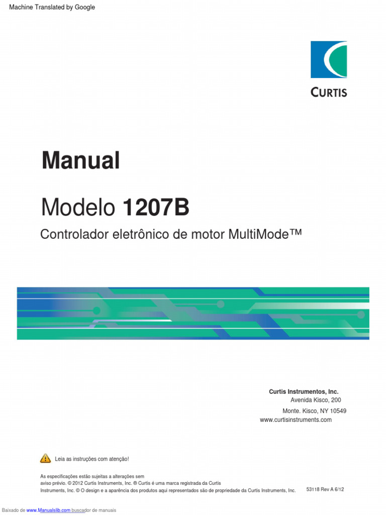 Multimode 1207b PT-BR | PDF | Freio | Rede elétrica Multimode 1207b PT-BR | PDF | Freio | Rede elétrica
