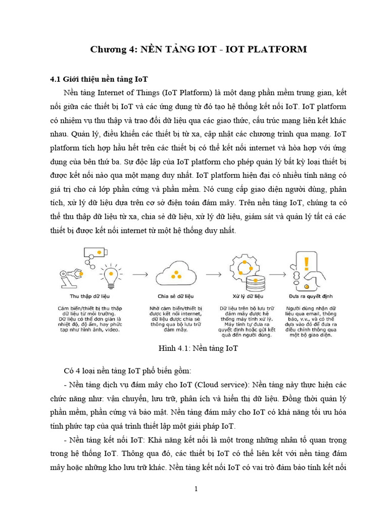 Chuong 4 - Nen Tang IoT - ThingSpeak - Updated | PDF
