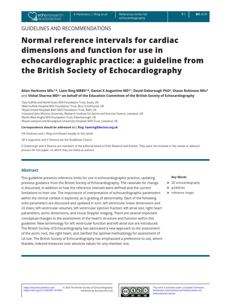 LV RV Focused | PDF | Ventricle (Heart) | Echocardiography