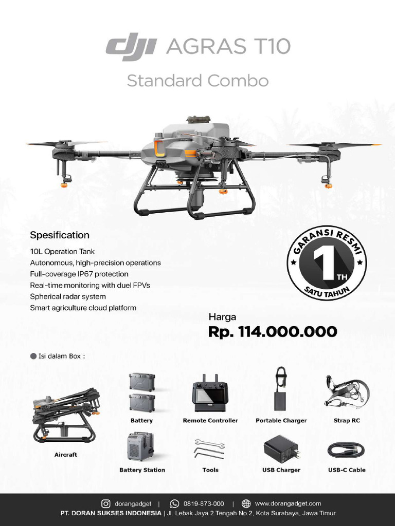 1.dji Agras T10 | PDF