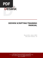 Deswik Intro To CAD OP HR Tutorial | PDF | Menu (Computing) | Graphical User Interfaces