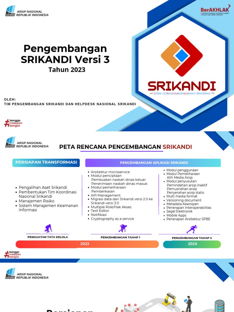 Pengembangan SRIKANDI V3 | PDF