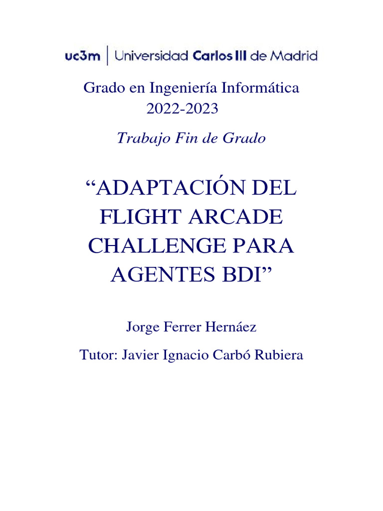 TFG Final | PDF | Inteligencia artificial | Inteligencia (IA) y semántica