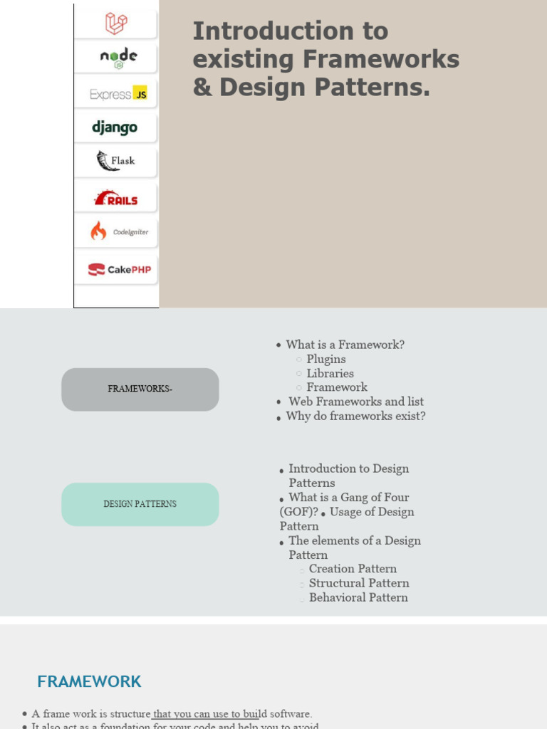 Cream Basic Presentation Template 20231129 233758 0000 | PDF | Model–View–Controller | Software ...