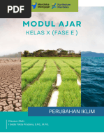 Modul Ajar Pencemaran Lingkungan Kelas X Fase e Sman 30 Jakarta | PDF | Karier & Perkembangan