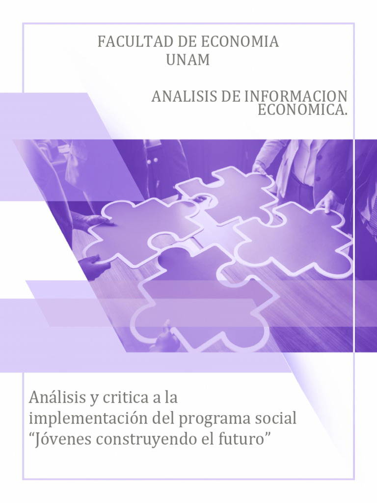 TRABAJO FINAL AIE Análisis y Crítica A La Implementación Del Programa Social "Jóvenes ...