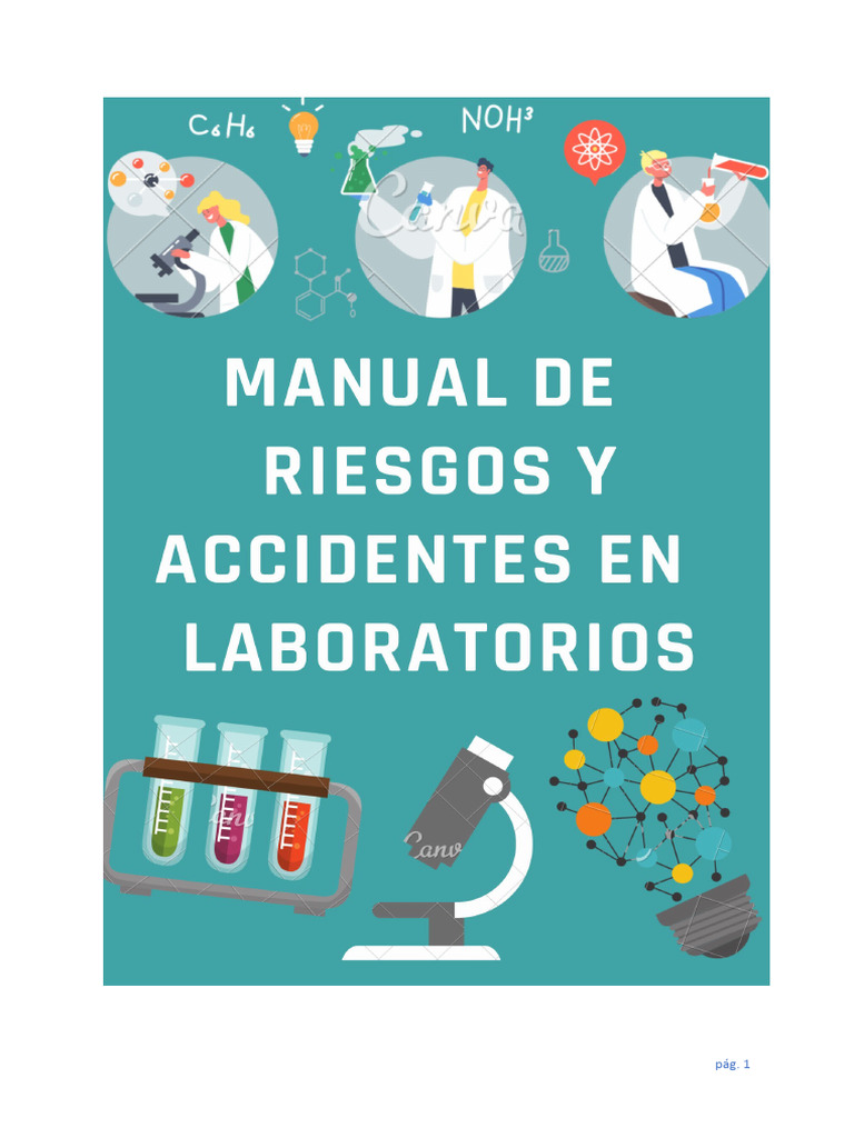 Manual de Prevención de Riesgos en Practicas Laboratorios | PDF | Laboratorios | Quemar