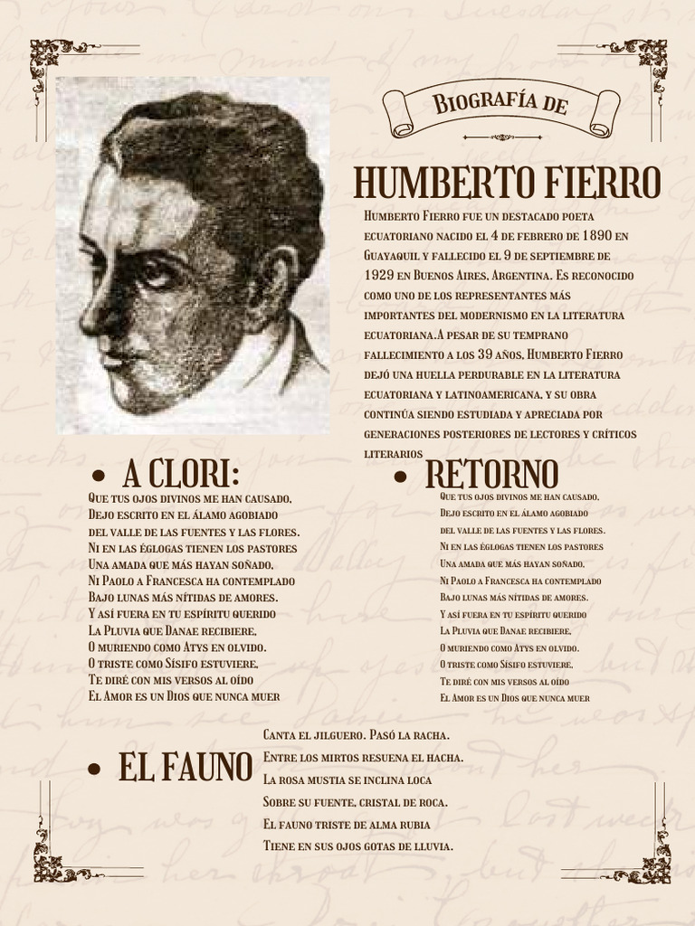 Humberto Fierro | PDF