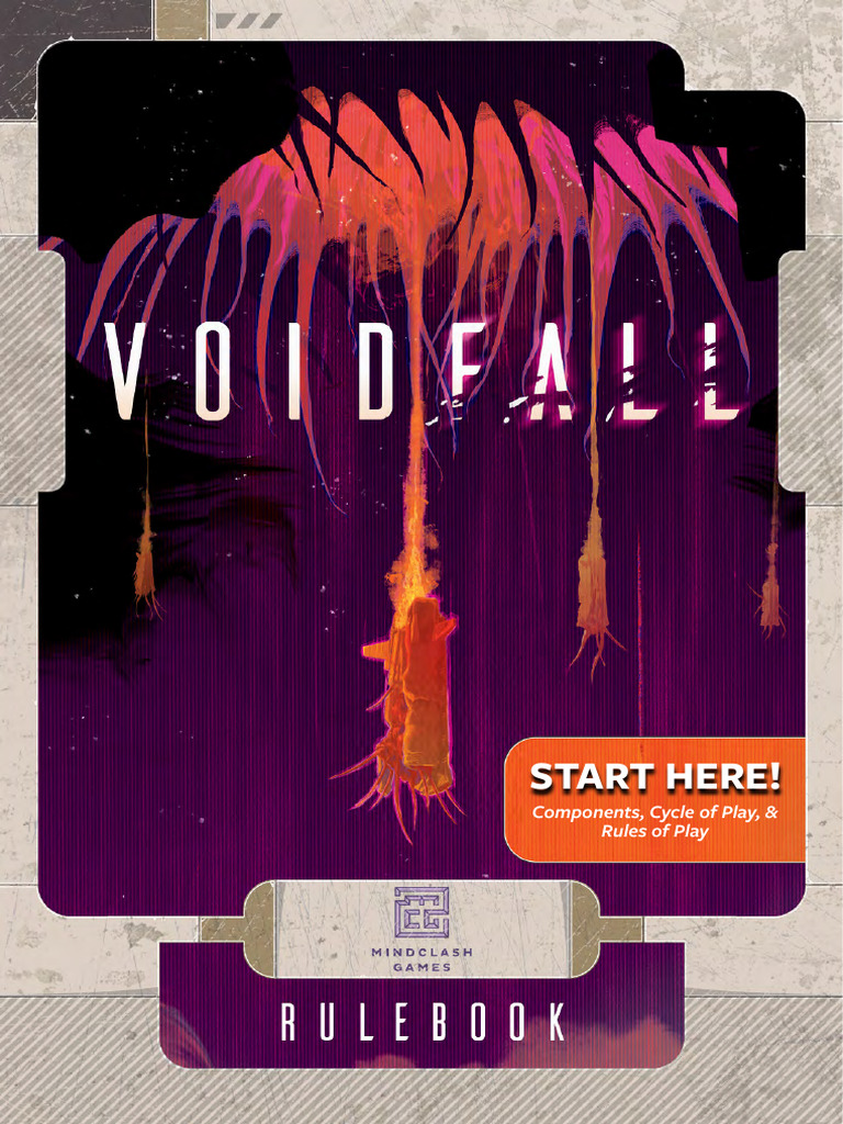 Voidfall Game Rules and Tutorial Guide | PDF