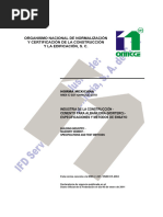 NMX-C-083-ONNCCE-2014 - Compresión | PDF | Hormigón | Esfera