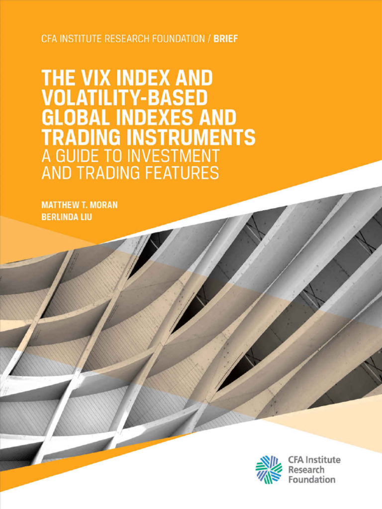 The VIX Index and Volatility-Ba - Matthew T. Moran | PDF | Vix ...