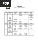 Gauteng 2025 Grade 12 Prelim Timetable | PDF | Learning