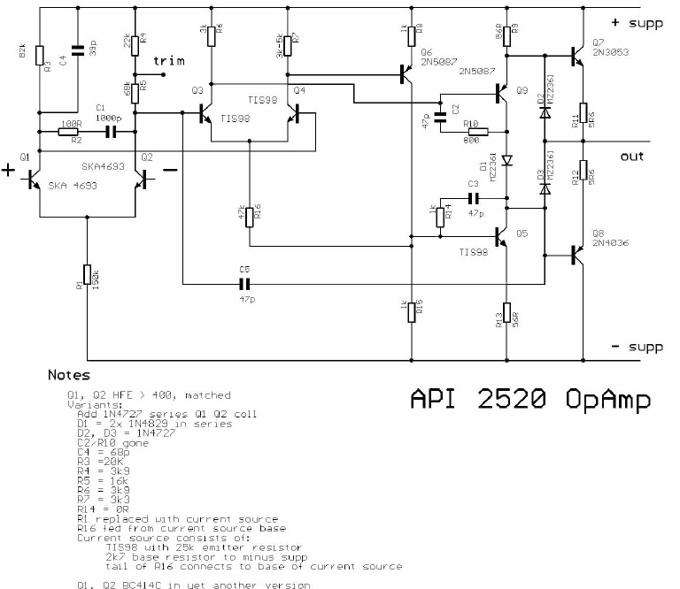 API 2520 Schematic | PDF