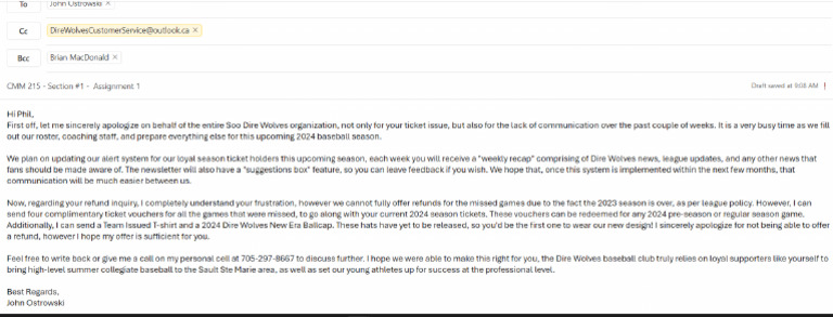 email assignment 23015089 | PDF