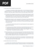 Philippine Check Clearing Process Overview | PDF | Cheque | Payments