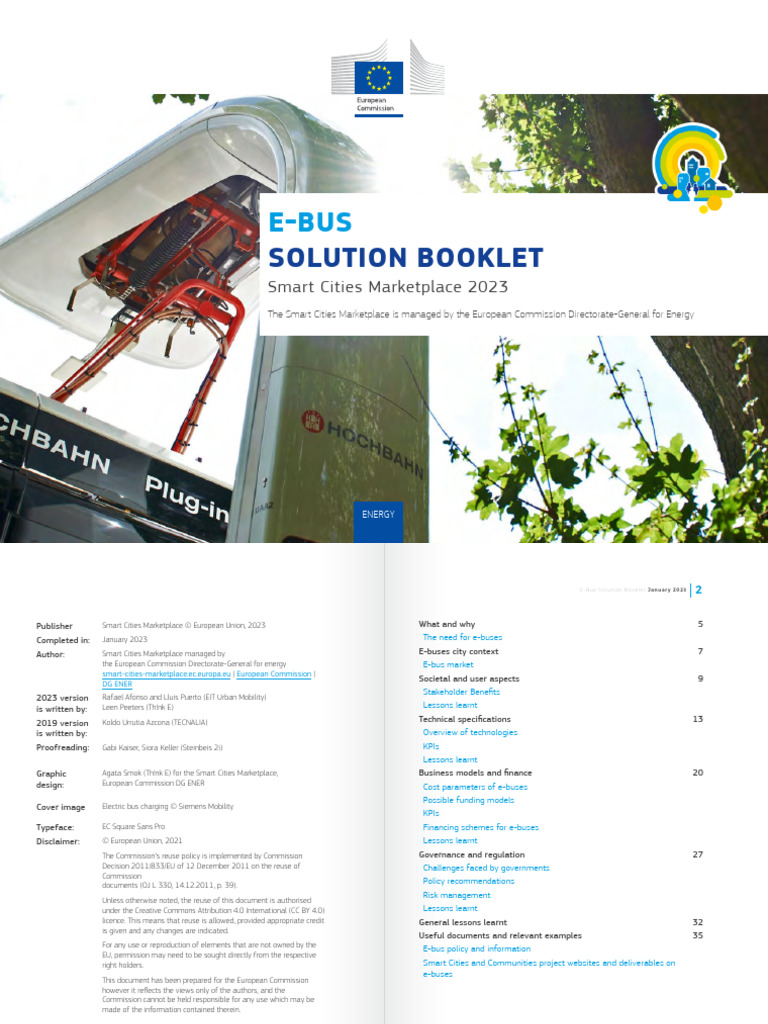 Solution Booklet E Bus Updated | PDF | Plug In Hybrid | Hybrid Vehicle