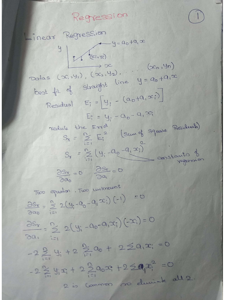 Regression Analysis | PDF