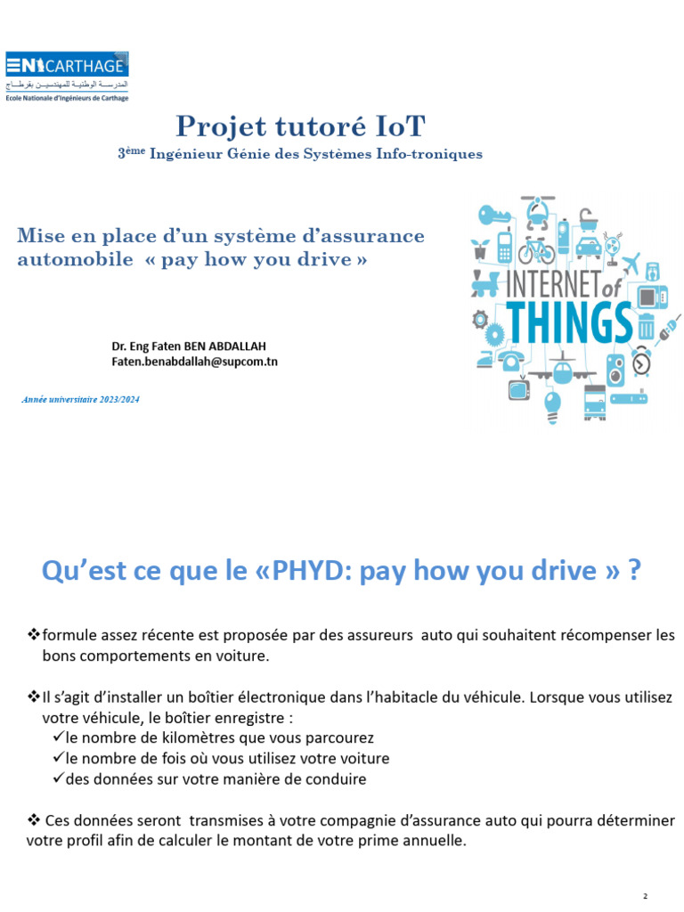 Système d'assurance auto "Pay How You Drive" | PDF | Voitures | Assurance