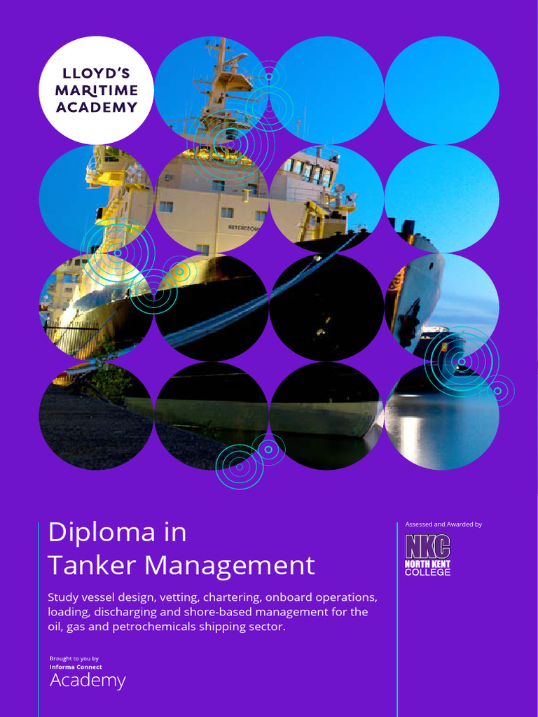 Diploma in Tanker Management Course | PDF | Oil Tanker | Ships