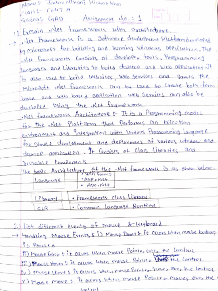 GAD Assignment 01 | PDF