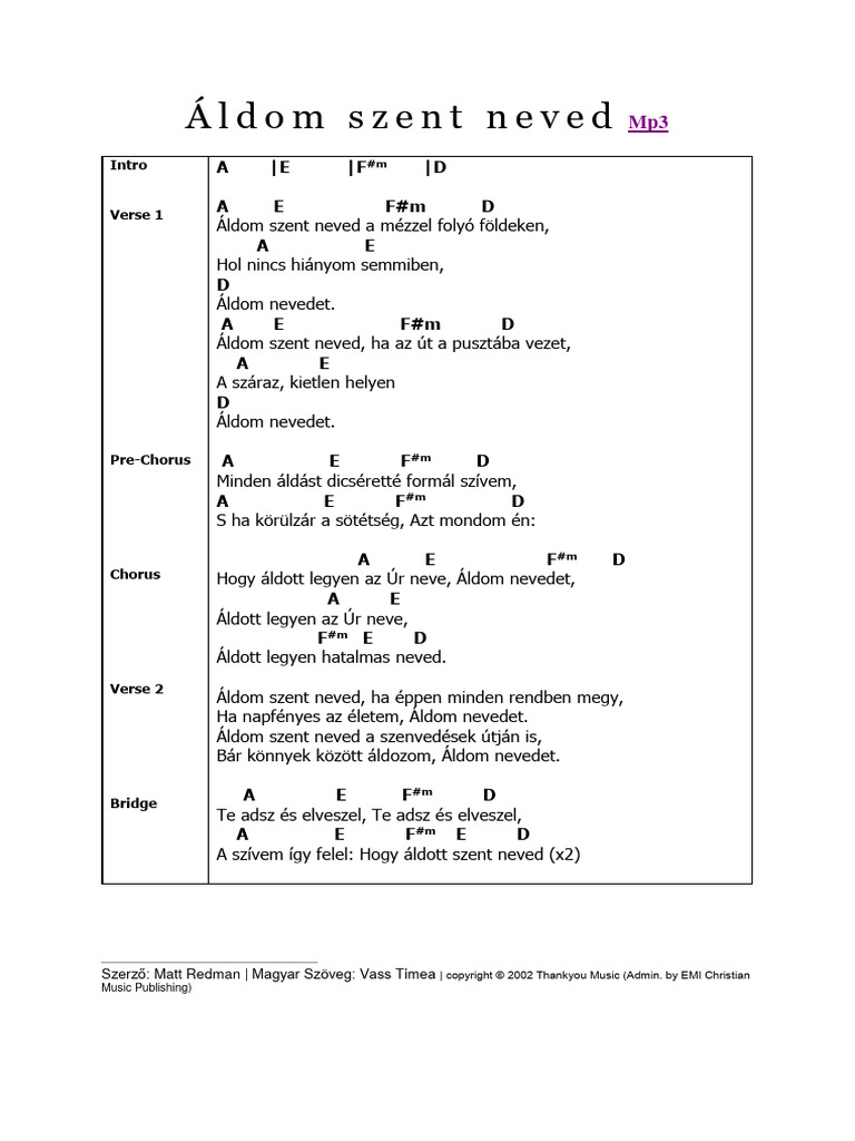 Áldom | PDF
