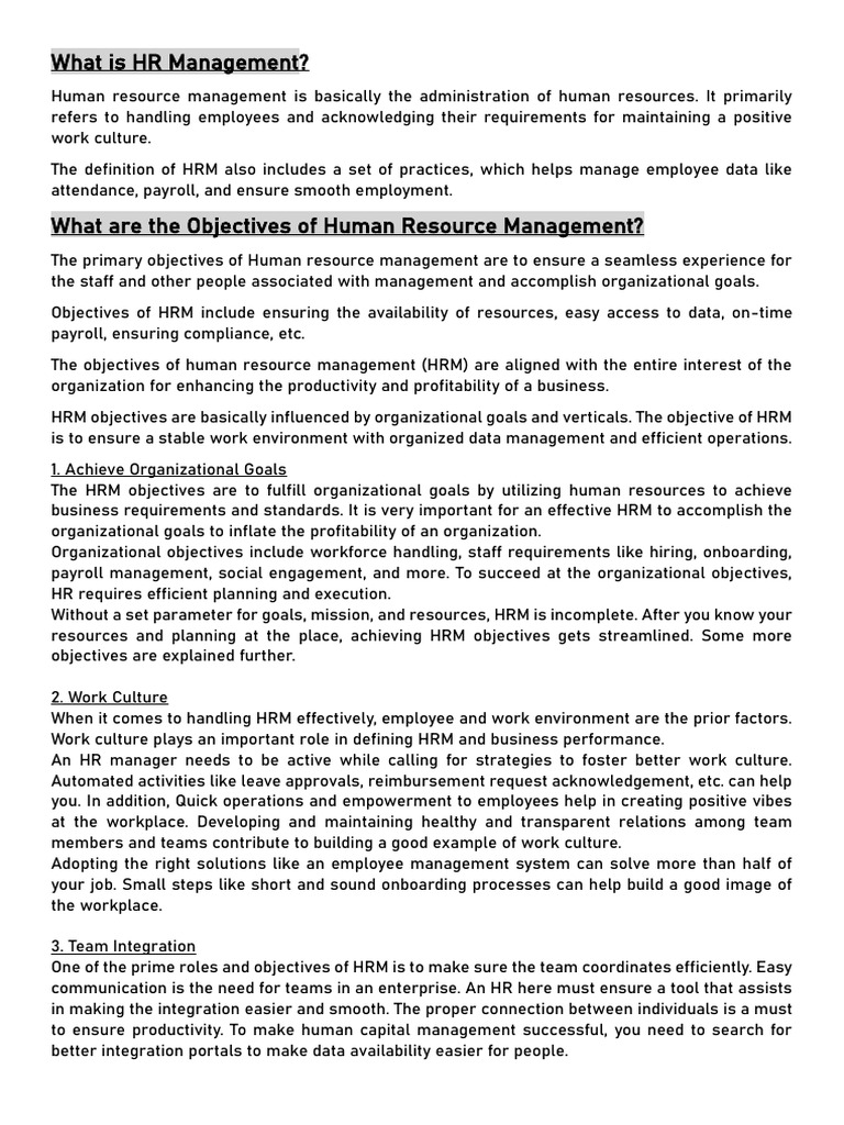 FHRM | Download Free PDF | Human Resource Management | Performance Appraisal