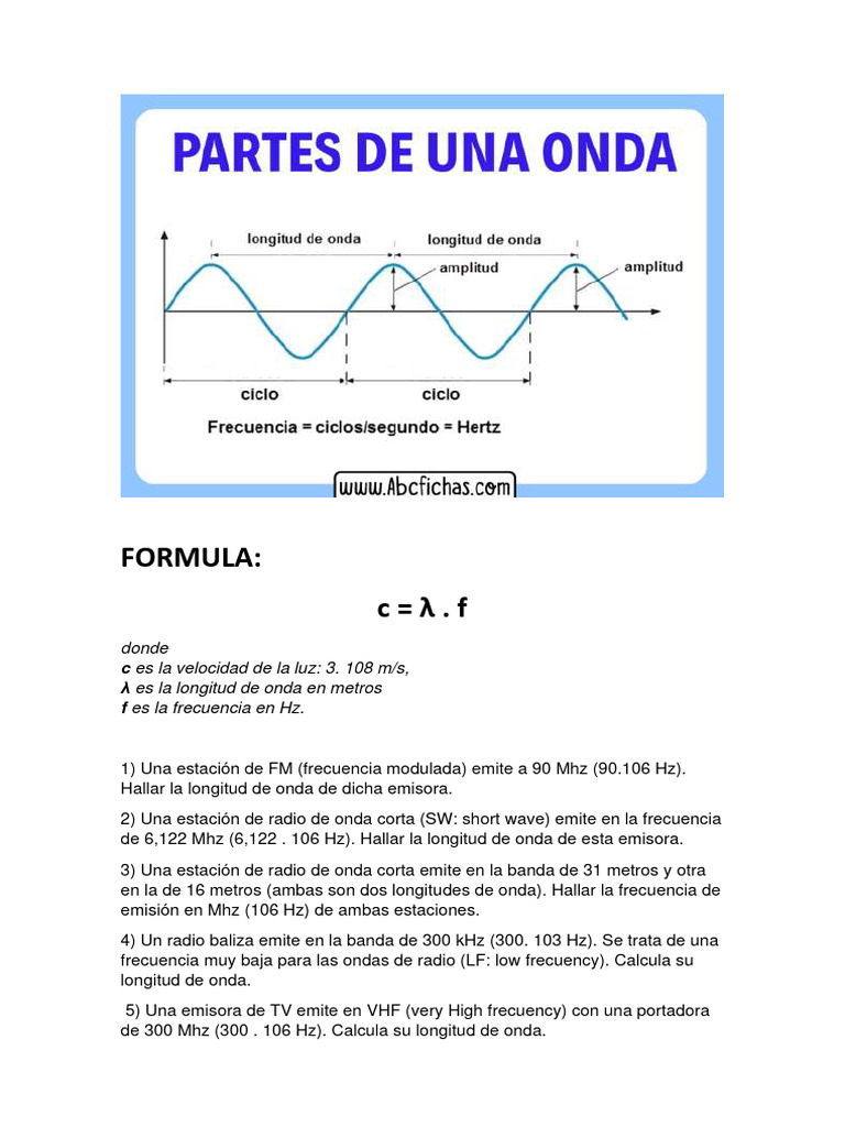 Onda Electromagnetica | PDF