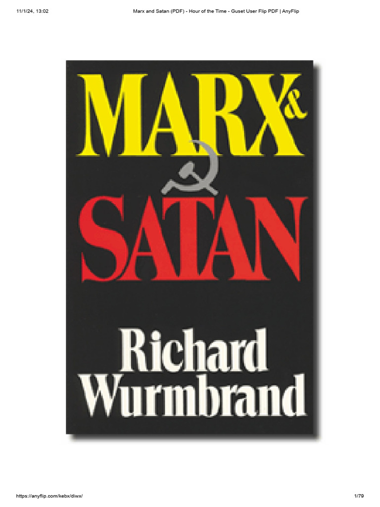 Marx and Satan: A Critical Analysis | PDF | Young Adult
