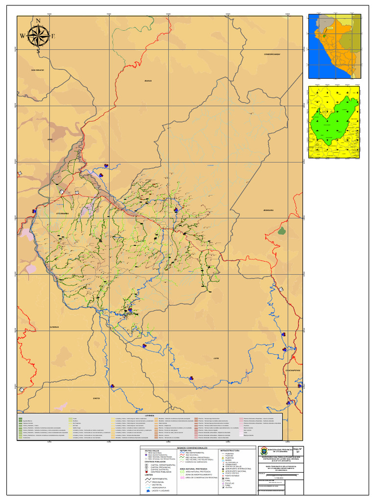 Mapa Fisiografico Utcubamba | PDF