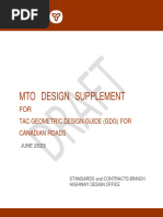 Geometric Design Guidelines For B.C. Roads | PDF | British Columbia ...