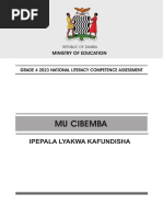 Bemba Proverbs and Sayings | PDF | Languages | Foreign Language Studies