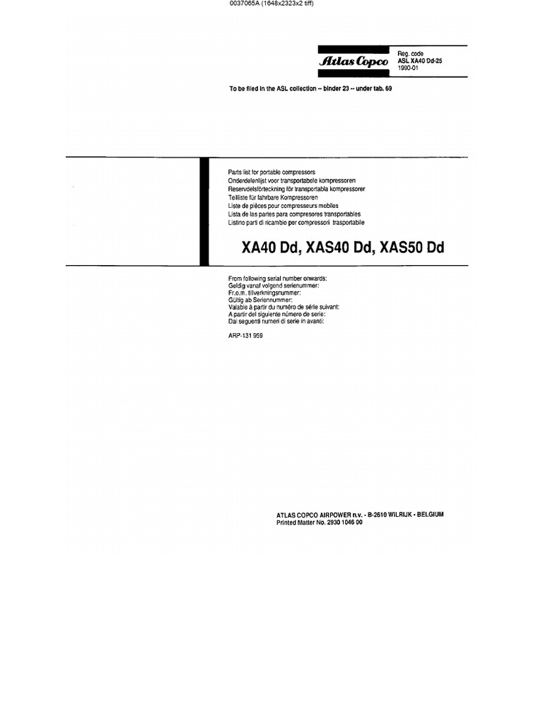 18 - XA 40 DD, XAS 40 DD, XAS 50 DD | PDF