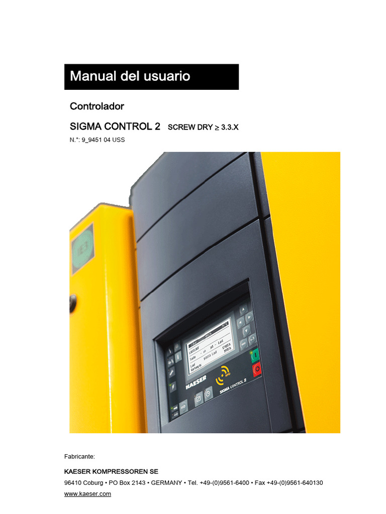 Sigma Control 2 | PDF | Interfaz de usuario | Identificación de ...