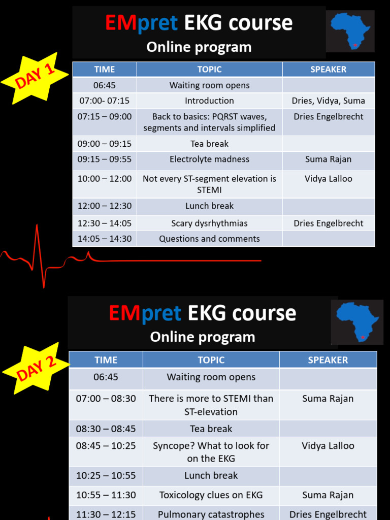 ECG Workshop Program 2024 - Irish Times | PDF