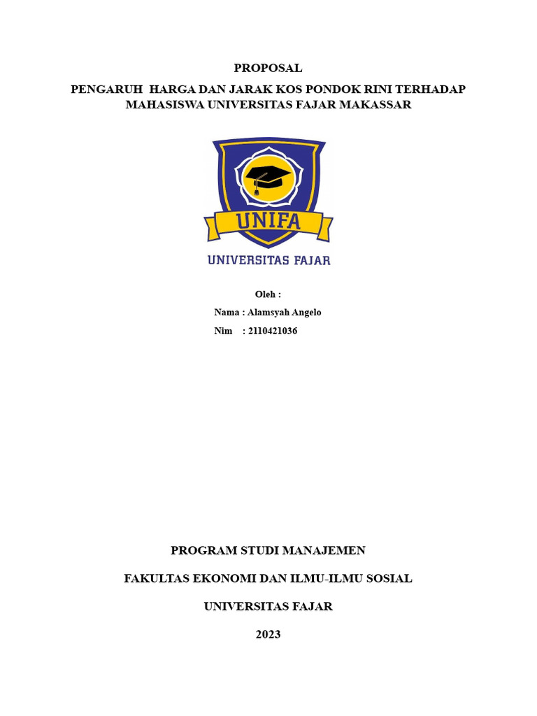 Proposal A (Repaired) | PDF