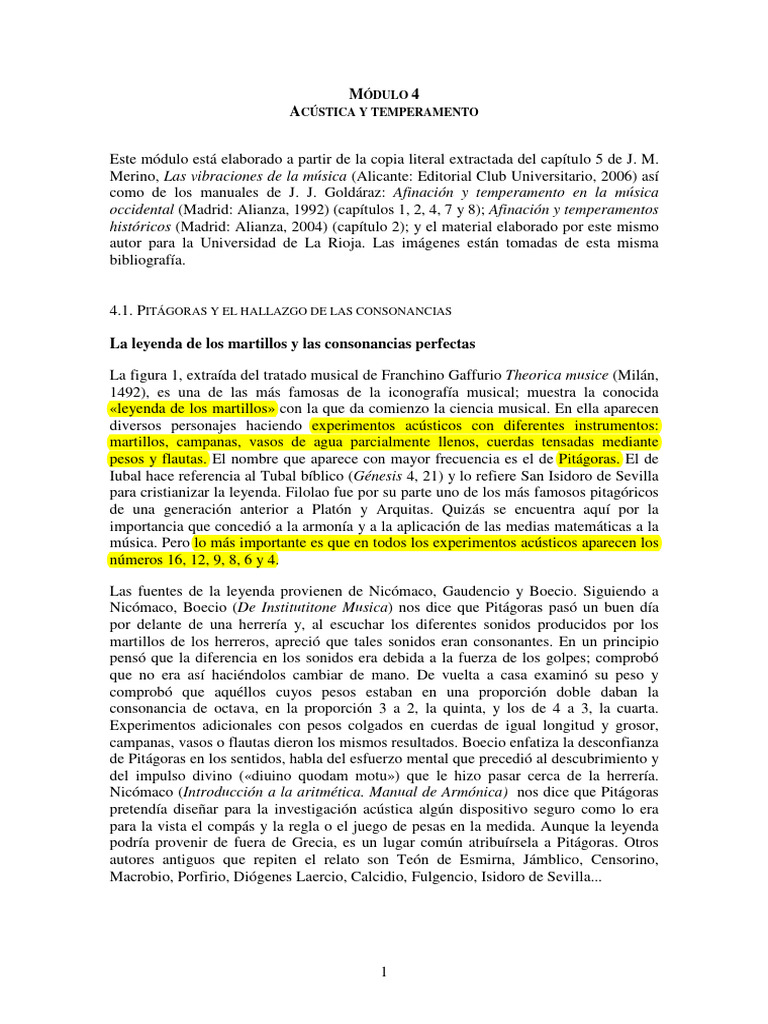 MODULO4 | PDF | Intervalo (música) | Armonía