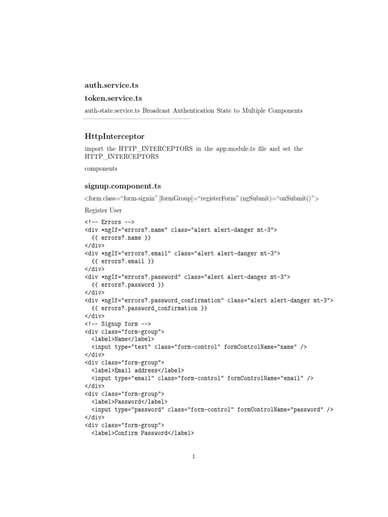 Laravel Angular | PDF | Security Technology | Information Technology