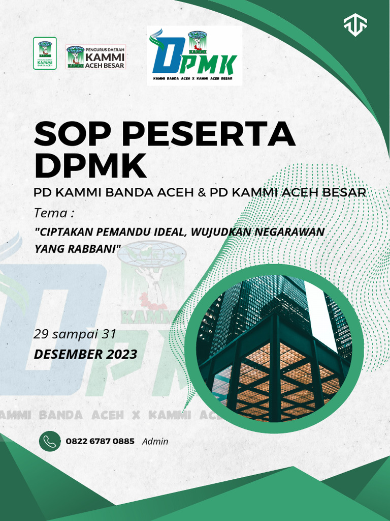 Sop Peserta DPMK Bna Abes | PDF