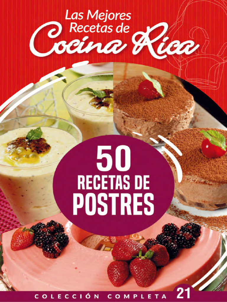 Cocina Rica Postres | PDF | Postres | Caramelo