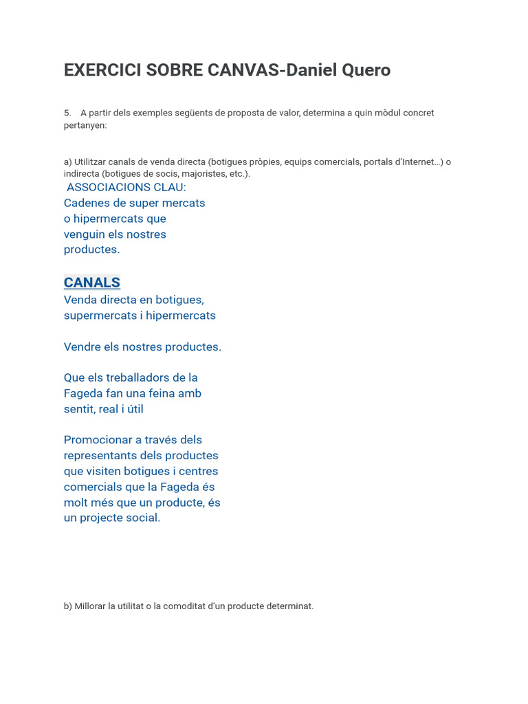 EXERCICI SOBRE CANVAS-Daniel Quero | PDF