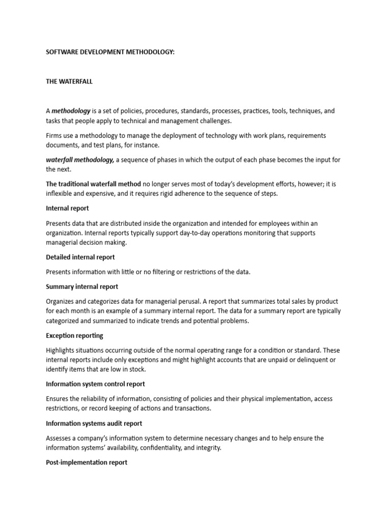 Software Development Methodology | Download Free PDF | Software ... Software Development Methodology | Download Free PDF | Software ...