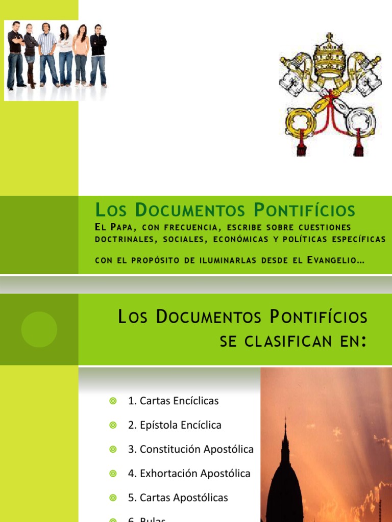 Los Documentos Pontificios | PDF | Papa | Sello (emblema)
